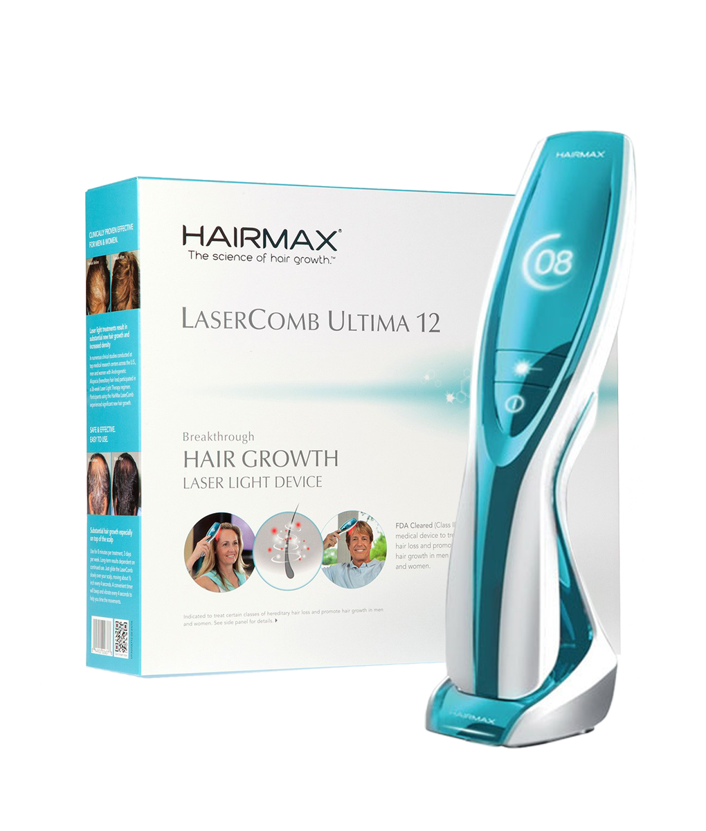 HairMax LaserComb Ultima Лазерная расческа 12 лучей